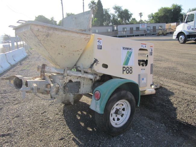 Schwing P88 Towable Concrete Pump
