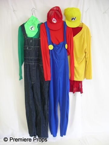 Lot of "Mario Bros." Costumes