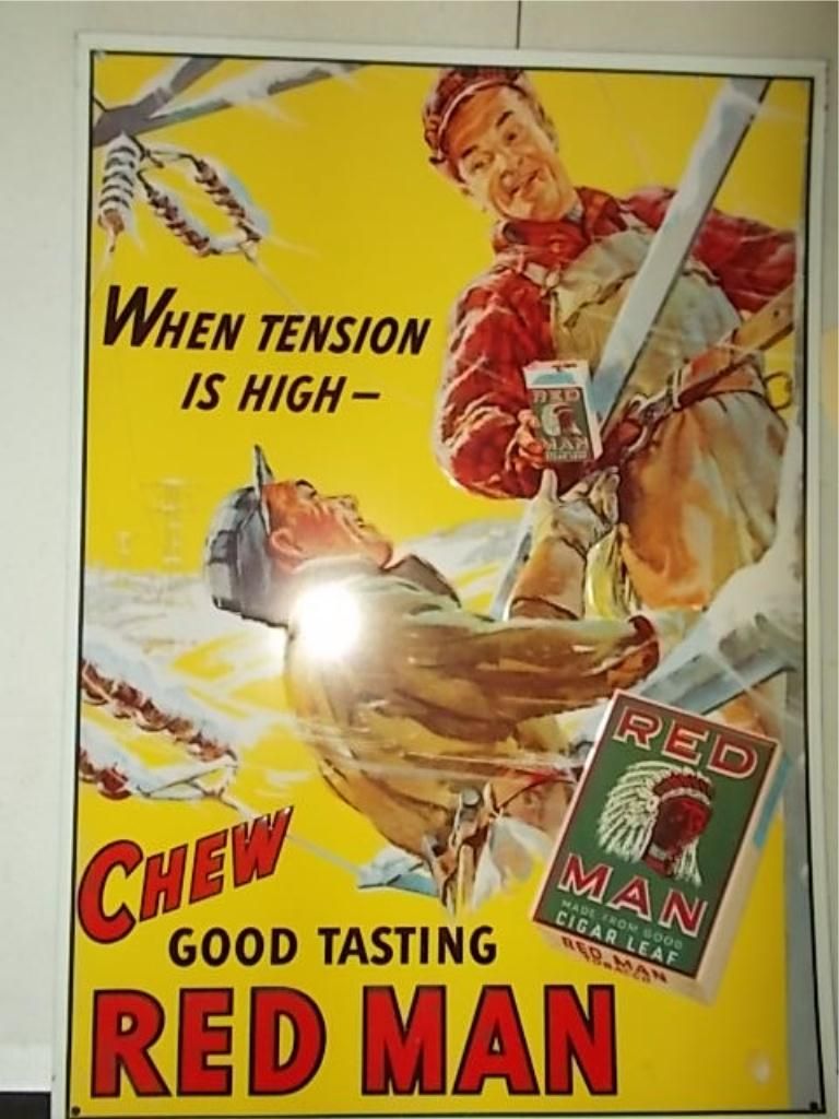 Red Man Chewing Tobacco America’s Best Chew