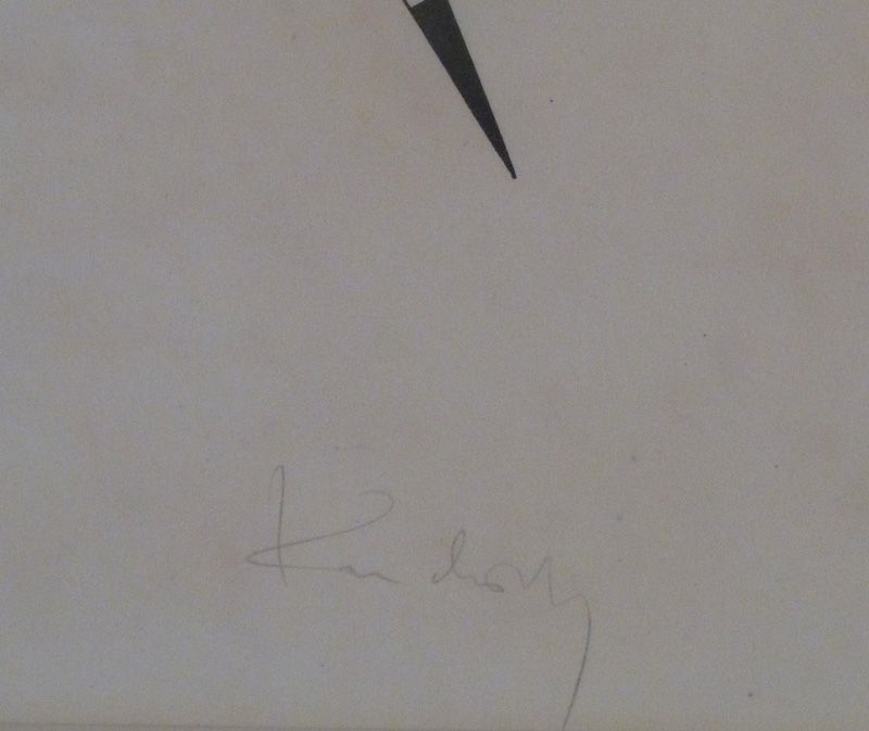 KANDINSKY WASSILY KANDINSKY Hand Signed Lithograph