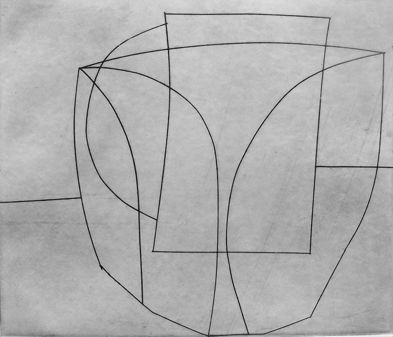 NICHOLSON BEN NICHOLSON Signed Etching Modern British Art 1967 NICHOLSON BEN NICHOLSON Signed Etching Modern British Art 1967