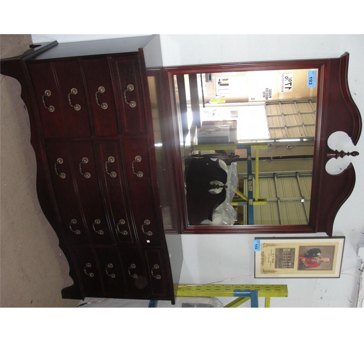 Maubels Strathroy furniture company 6pc mahogany