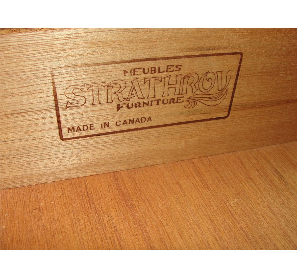 Maubels Strathroy furniture company 6pc mahogany