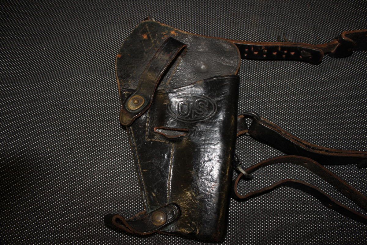 CIVIL WAR ERA U.S. HOLSTER - MADE BY CATHEVENT INC.