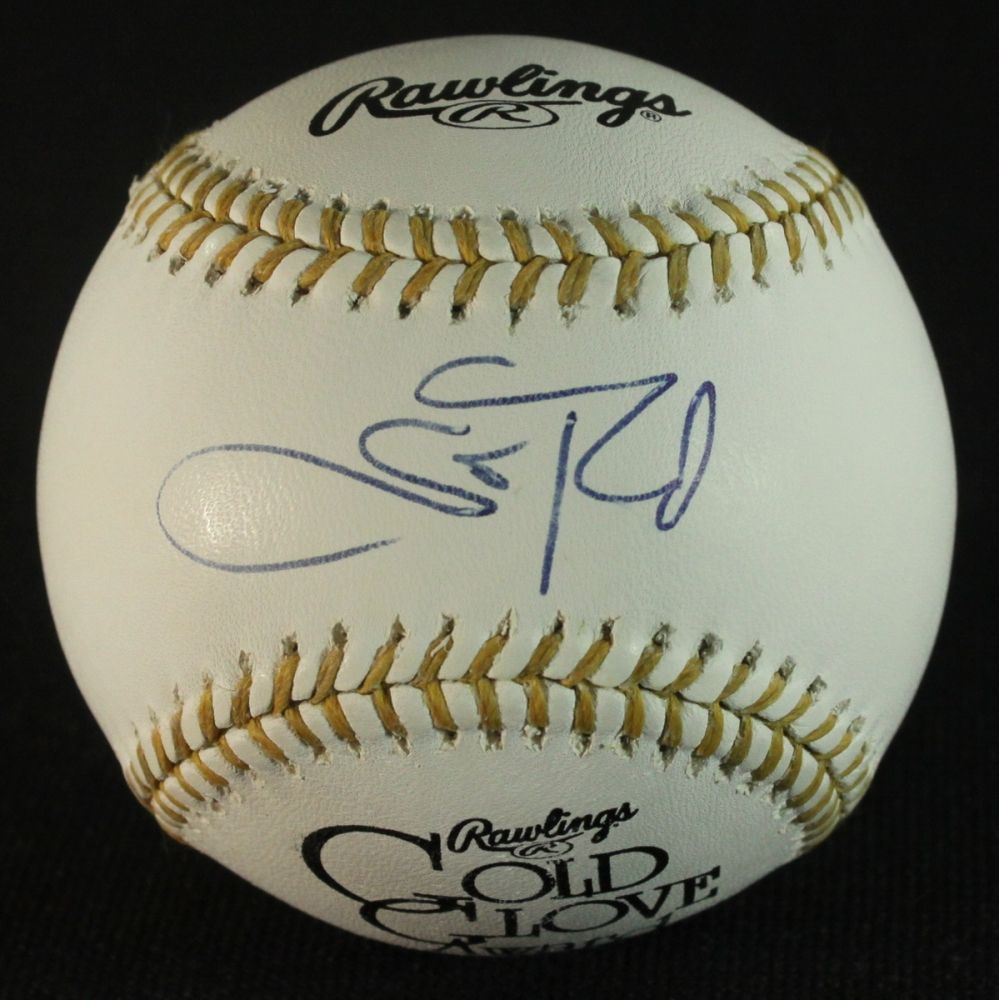 Scott Rolen Signed Gold Glove Baseball (JSA COA)