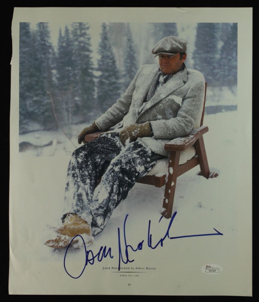 Jack Nicholson Signed Photo (JSA COA)