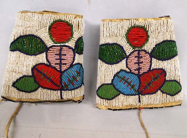 Vintage Osage Beaded Cuffs