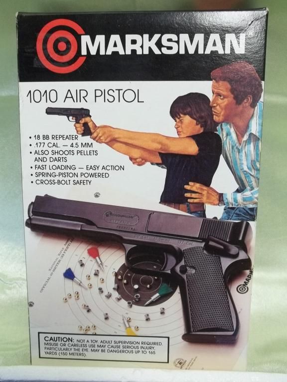Marksman Model 1010 Air Pistol w/Box