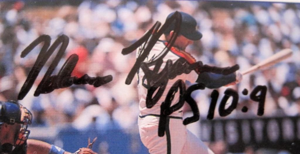 1991 Nolan Ryan Hand Signed Autographed Cards