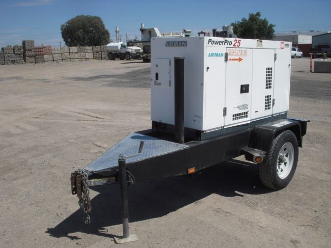 2006 Airman Power Pro 25 S/A Towable Generator