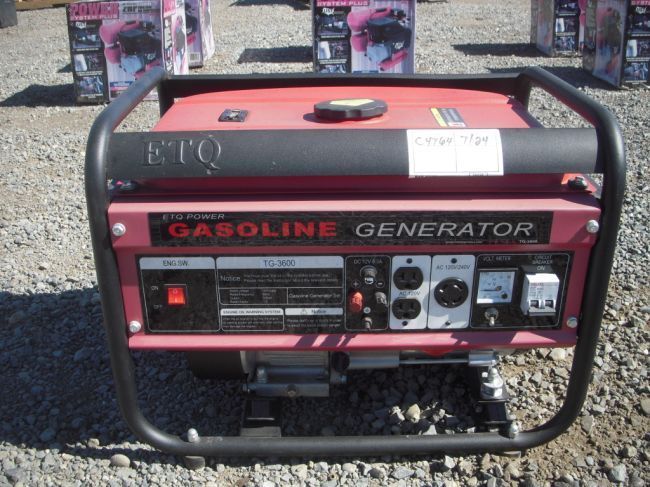ETQ Power TG3600 Gas Generator