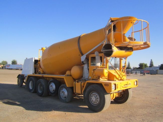2001 Terex Advance 6 Axles Heavy Haul Concrete Mixer