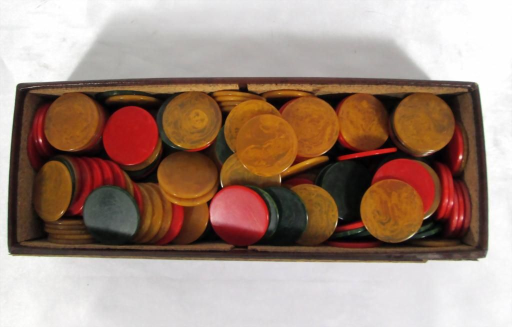 Collectible Bakelite Poker Chips
