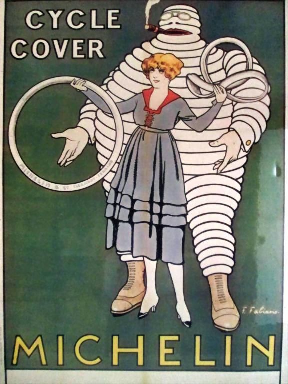 Vintage Michelin Tire Poster