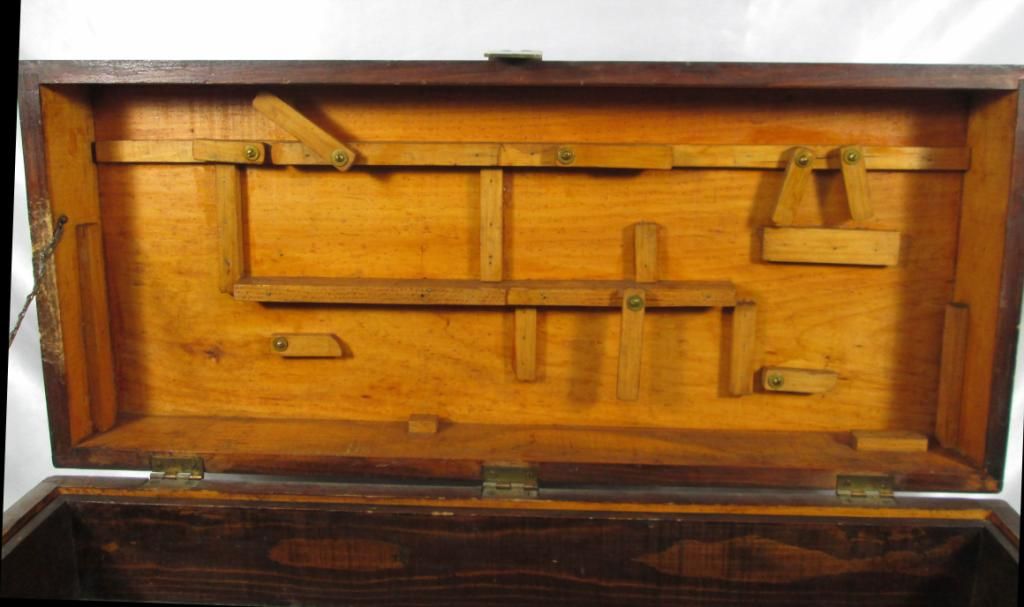 Beautiful Antique Wood Carpenter's Box
