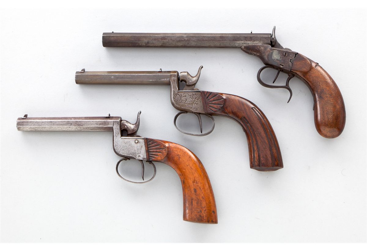 Lot of 3 Flobert Target Pistols