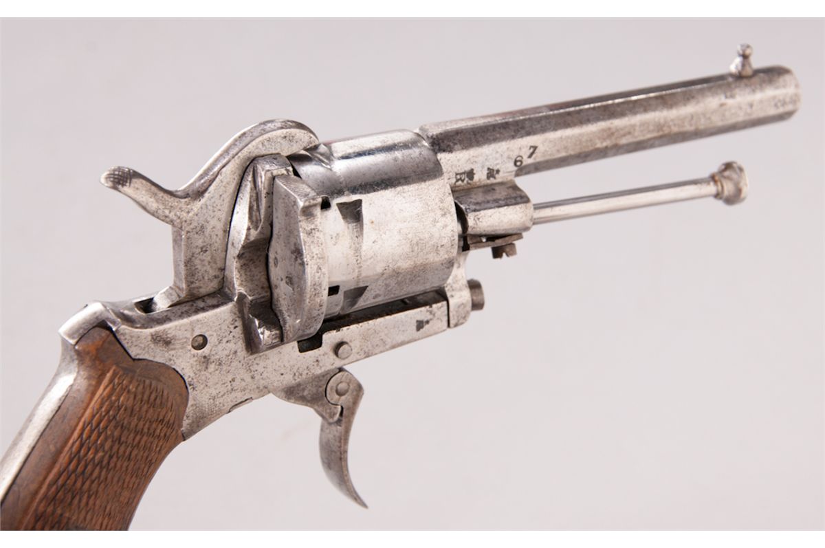 Lot of 3 Pinfire Revolvers