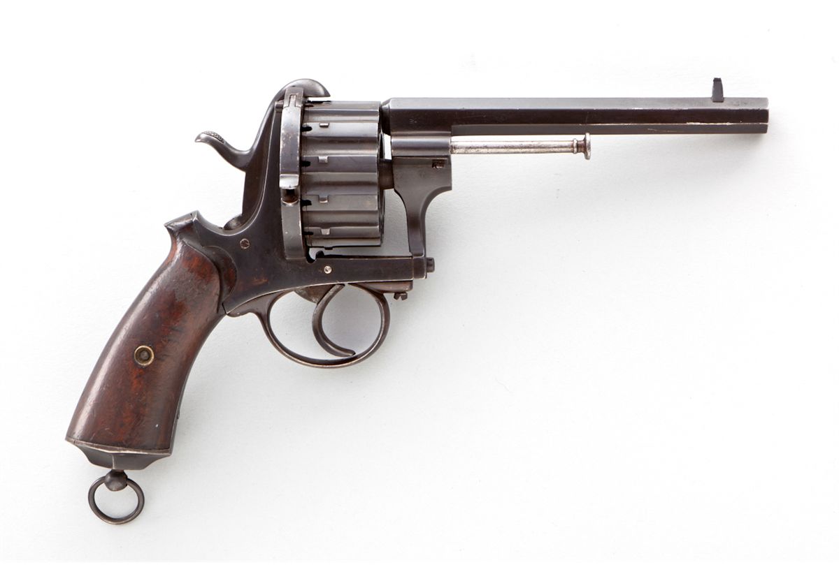 Large Frame LeFaucheux Pinfire Revolver