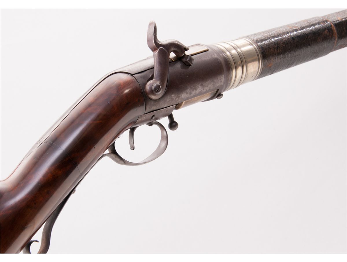 Harrington Breechloading Percussion Volley Gun