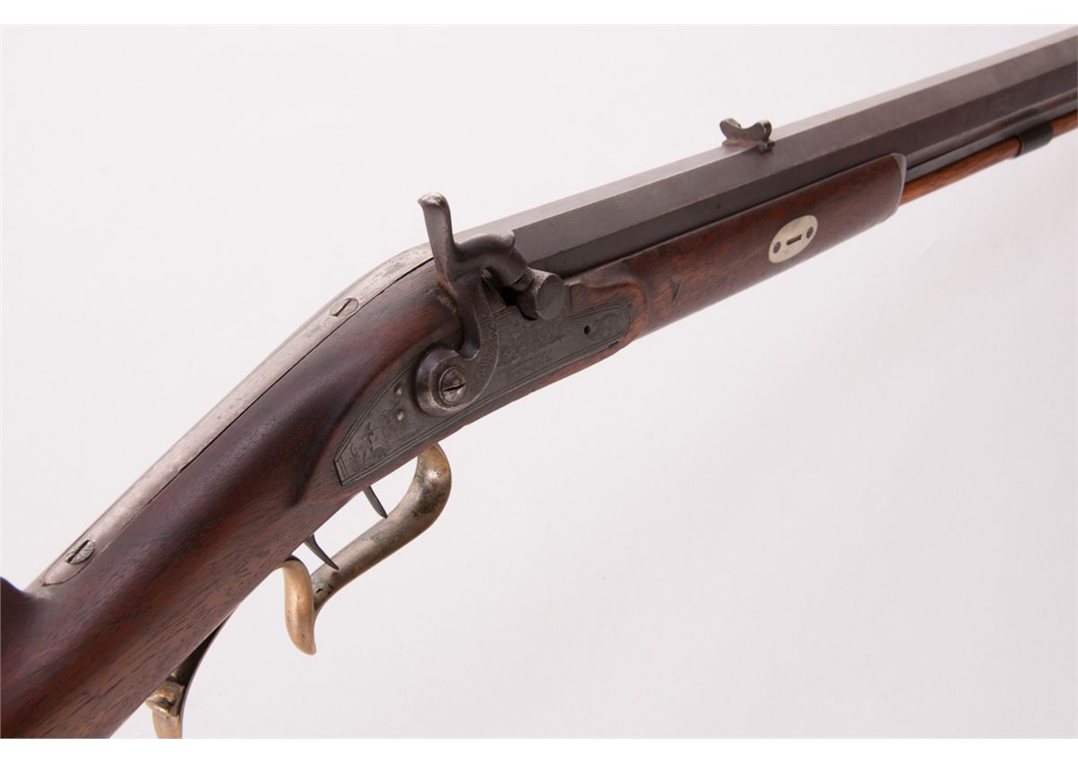 Percussion Plains Rifle, by Hackney