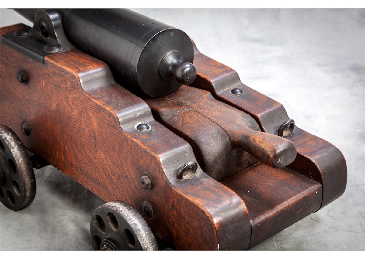 Replica of Small American Naval Boarding Cannon