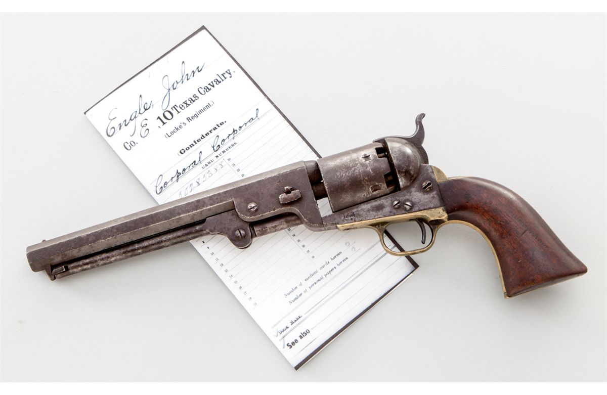 Texas Colt Model 1851 Navy Percussion Revolver