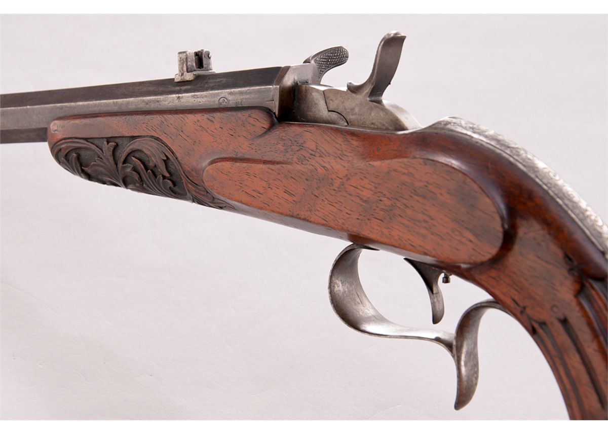 Belgian Single Shot Target Pistol