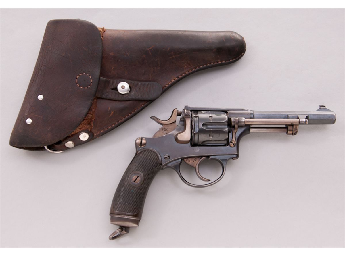 Swiss Model 1882 Double Action Revolver, w/Holster