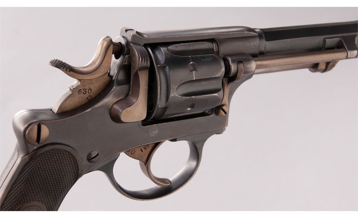 Swiss Model 1882 Double Action Revolver, w/Holster