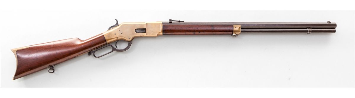 Henry Marked Winchester Model 1866 2nd Model Lever Action Rifle