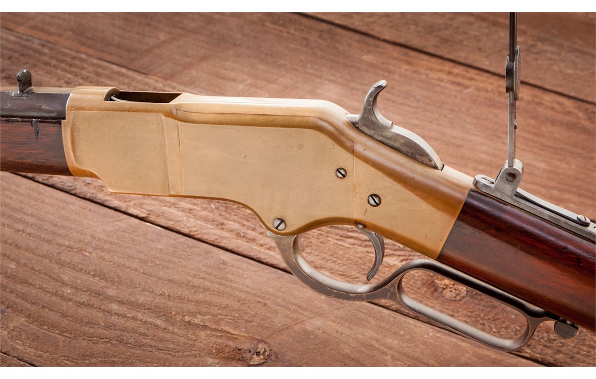 Early 3rd Model Winchester 1866 Lever Action Rifle