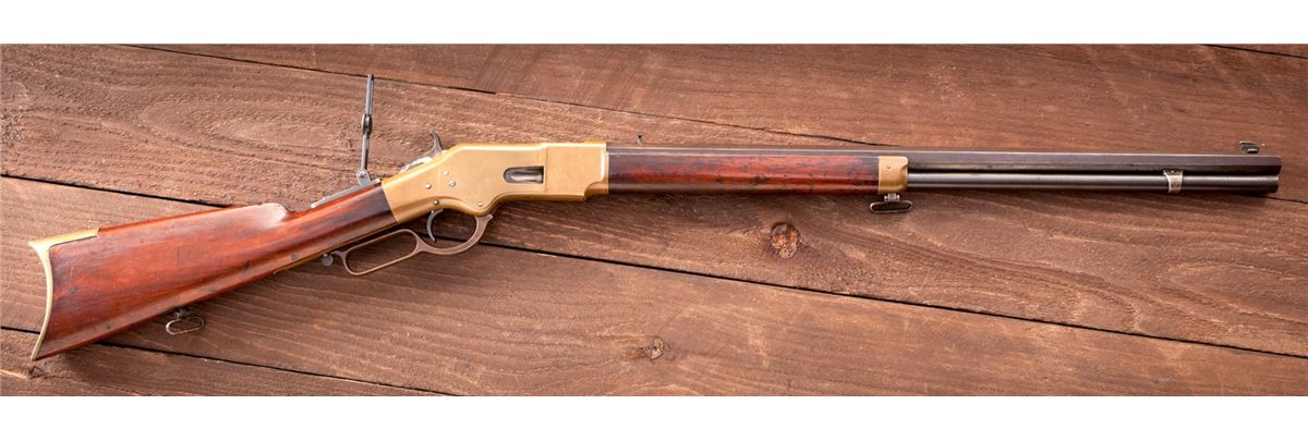 Early 3rd Model Winchester 1866 Lever Action Rifle
