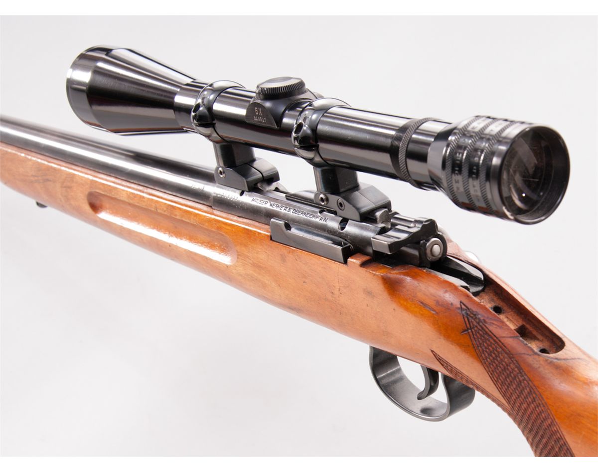 Pre-War Mauser Single Shot Bolt Action Rifle