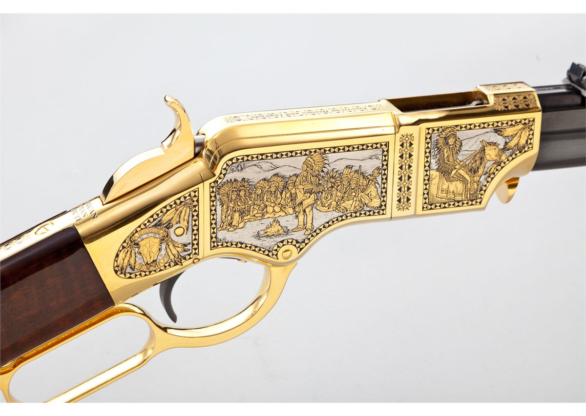 Uberti American Indian Tribute Henry Rifle