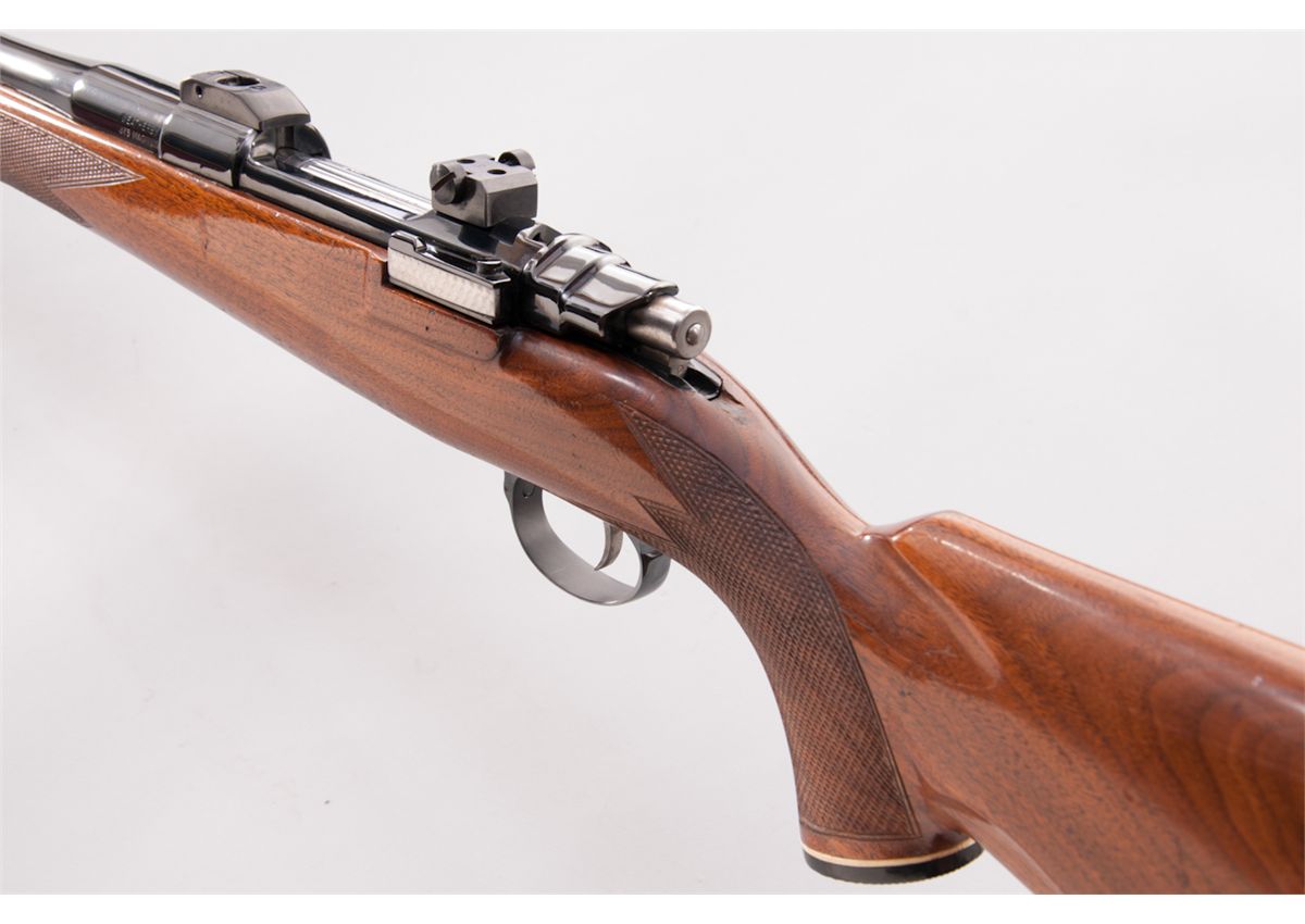 Early Weatherby Bolt Action Rifle
