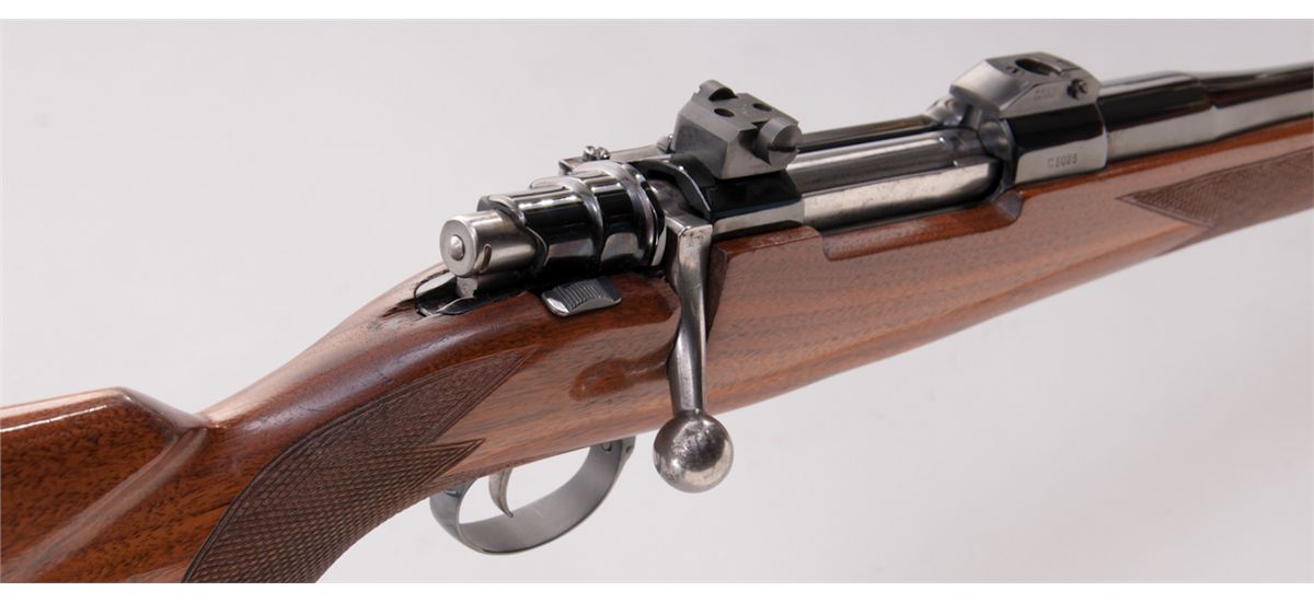 Early Weatherby Bolt Action Rifle