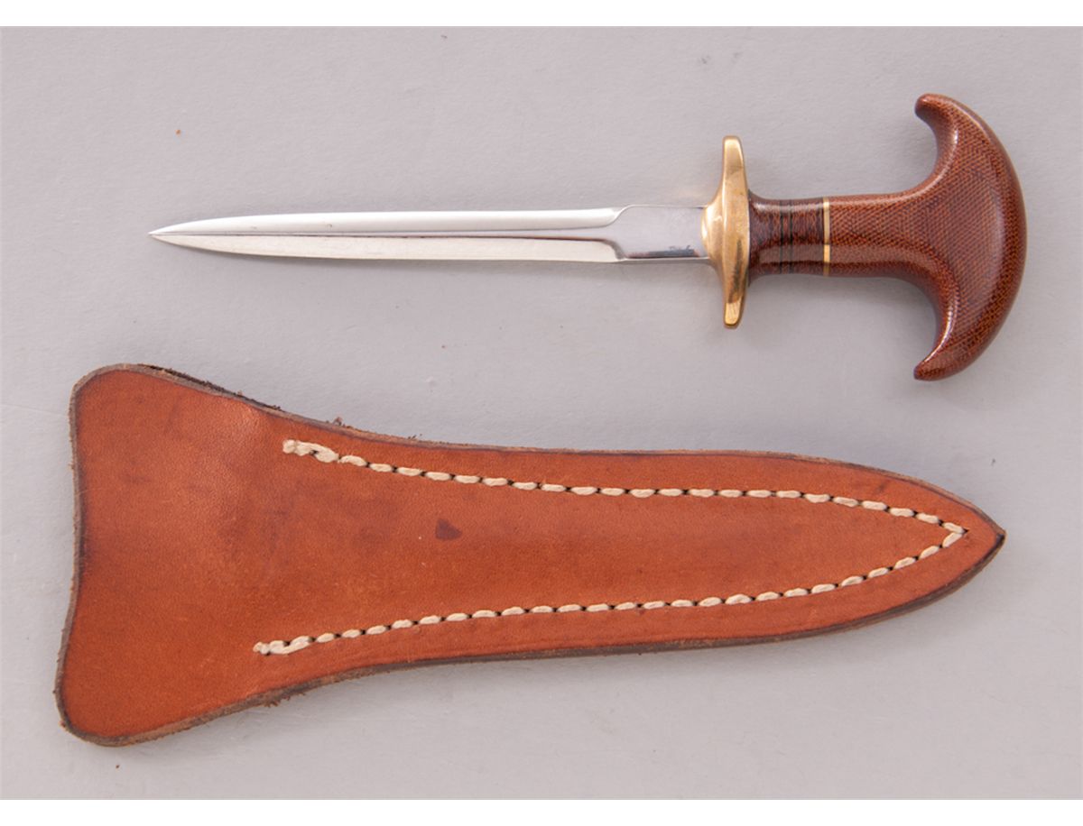 Push or ''Hatpin'' Dagger, by John Nelson Cooper