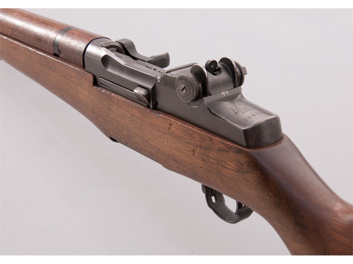 Late WWII M1 Garand Semi-Automatic Rifle