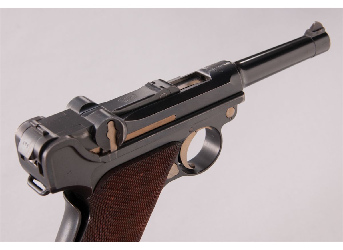 Very Rare 1902 American Eagle Fat Barrel Luger