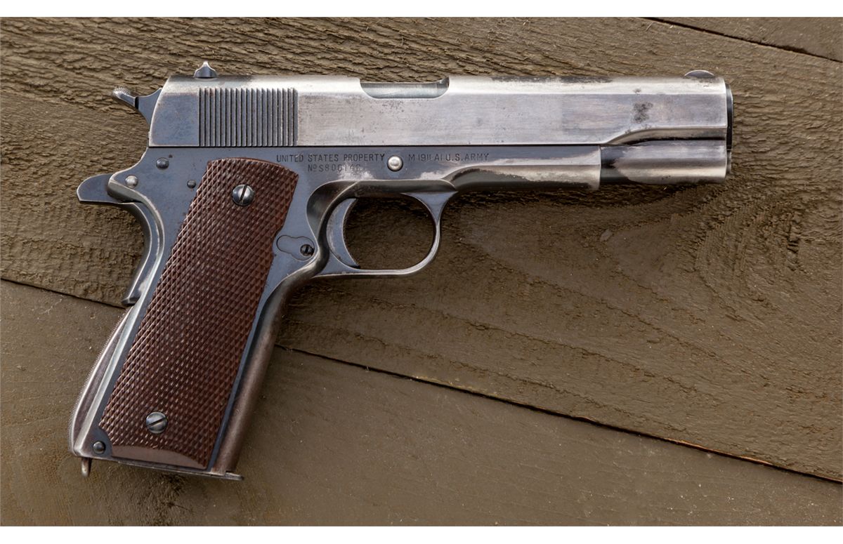 Rare & Desirable Singer Mfg'd 1911-A1 Semi-Automatic Pistol