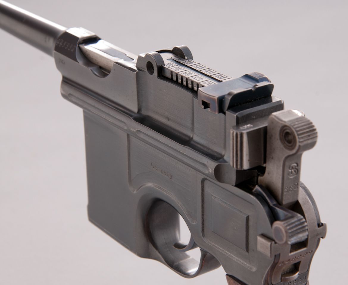 Early Post-War Bolo C96 Mauser Semi-Automatic Pistol