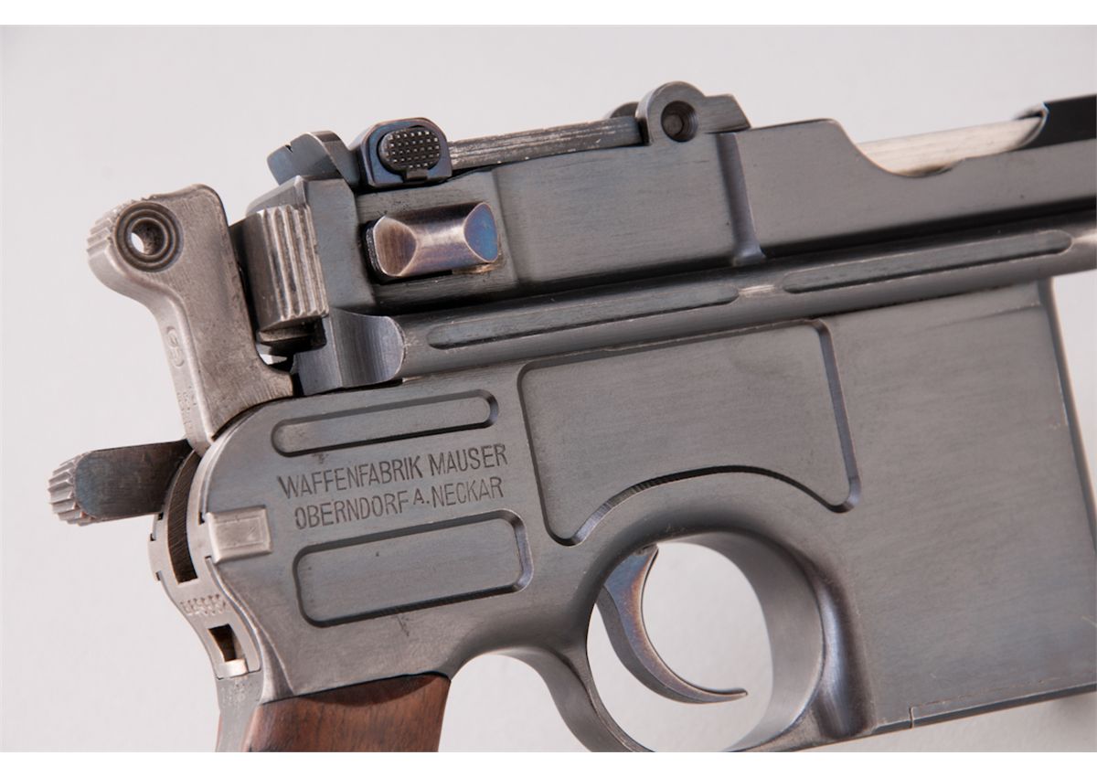 Early Post-War Bolo C96 Mauser Semi-Automatic Pistol