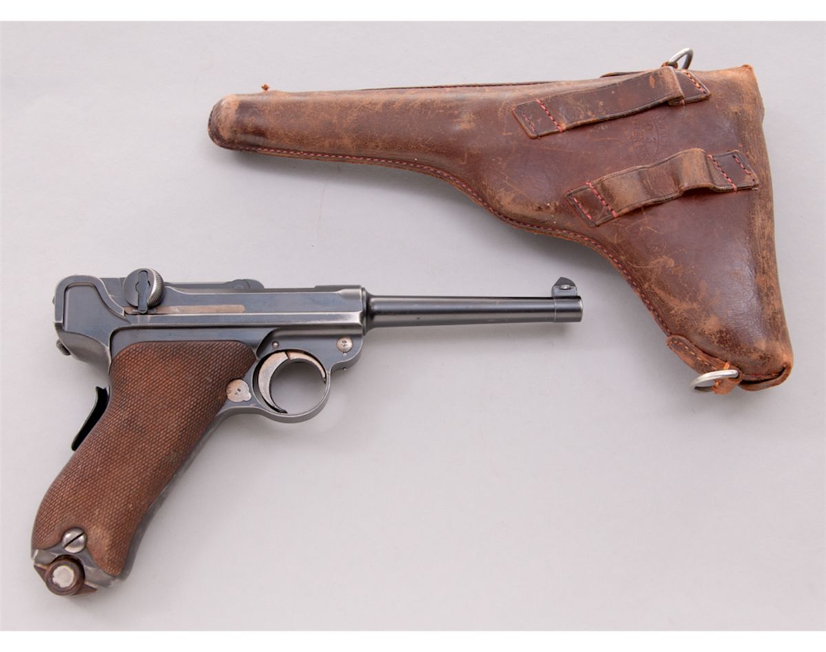 1900 Swiss Commercial Luger Semi-Automatic Pistol
