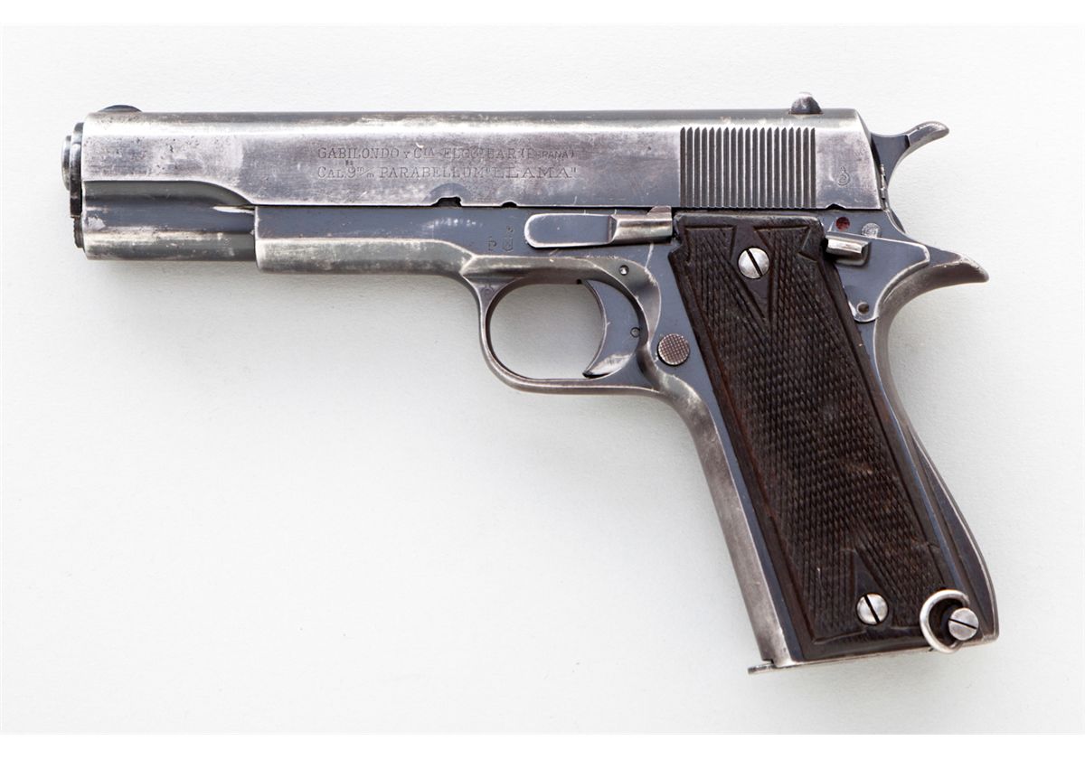 Llama Model 7 Semi-Automatic Pistol