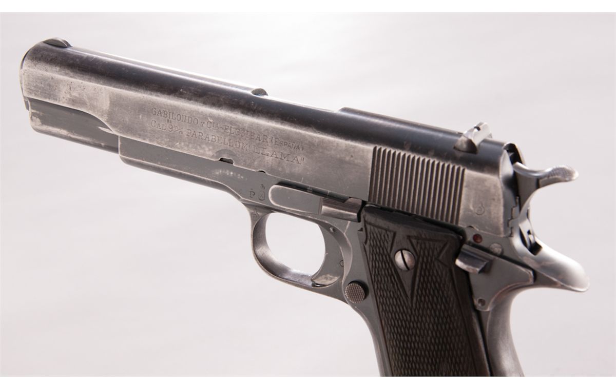 Llama Model 7 Semi-Automatic Pistol