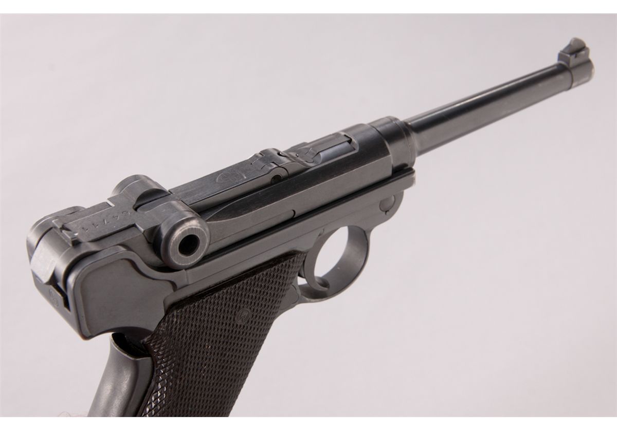 1929 Swiss Military Luger Semi-Automatic Pistol