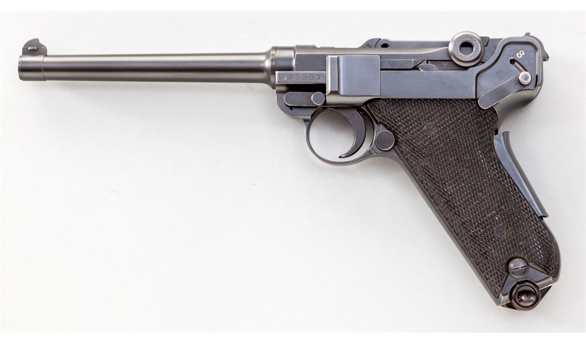 Extremely Scarce Swiss Model 1929 Luger Semi-Automatic Pistol
