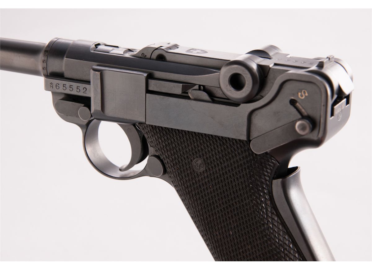 Extremely Scarce Swiss Model 1929 Luger Semi-Automatic Pistol