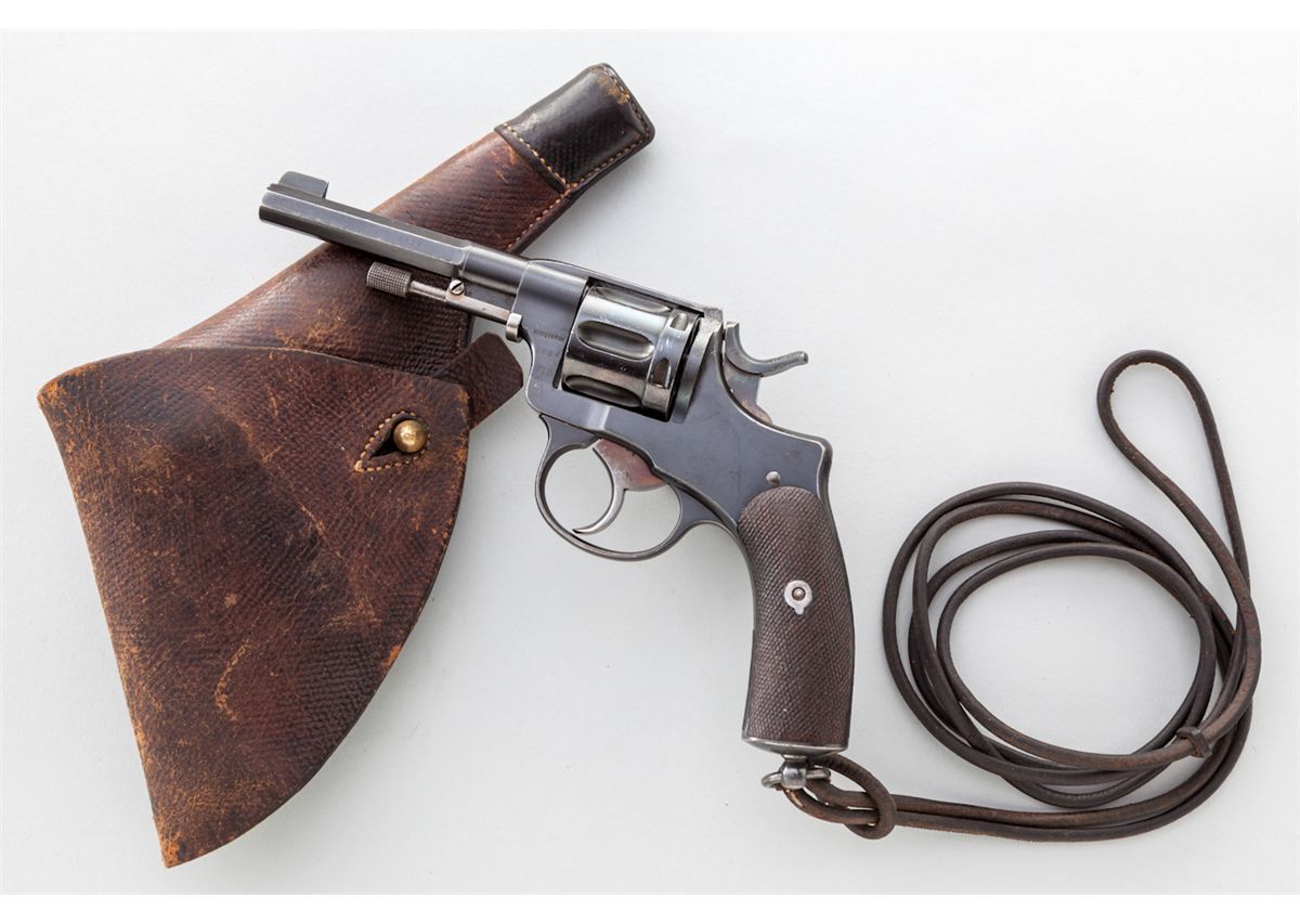 Swedish Husqvarna M.1887 Officer's Model Revolver