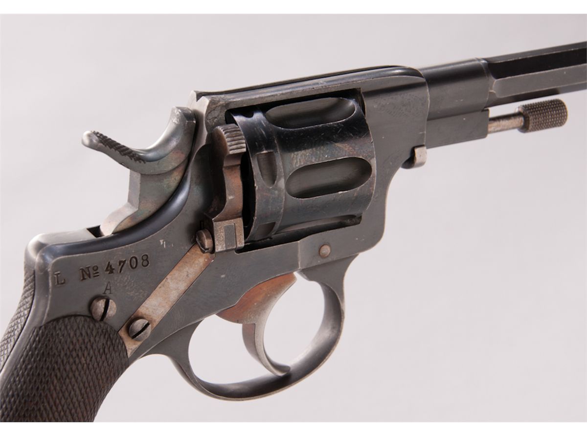 Swedish Husqvarna M.1887 Officer's Model Revolver